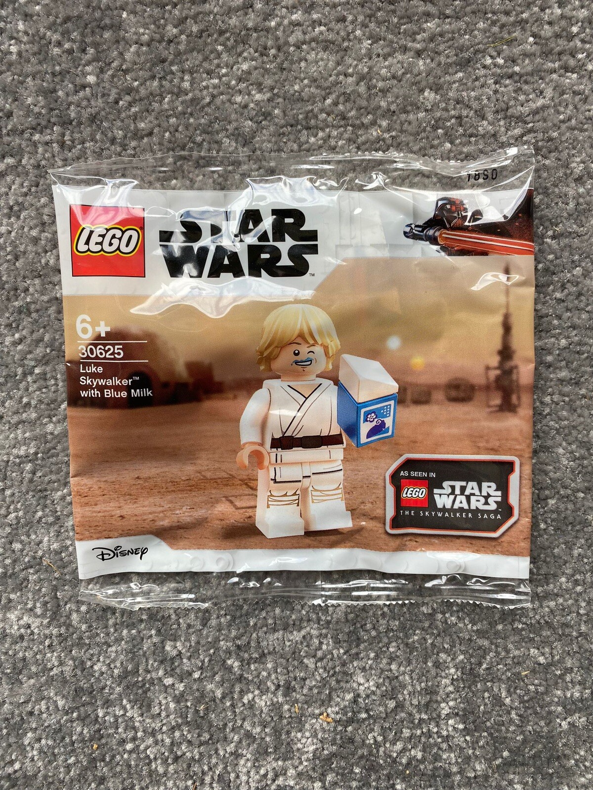 LEGO 30625 Star Wars Luke Skywalker with Blue Milk Minifigure Polybag ...