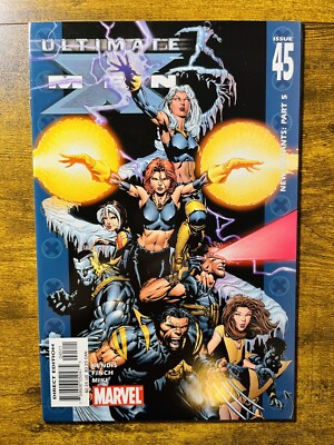 ULTIMATE X-MEN 45 DAVID FINCH COVER BRIAN BENDIS STORY MARVEL 2004 | eBay