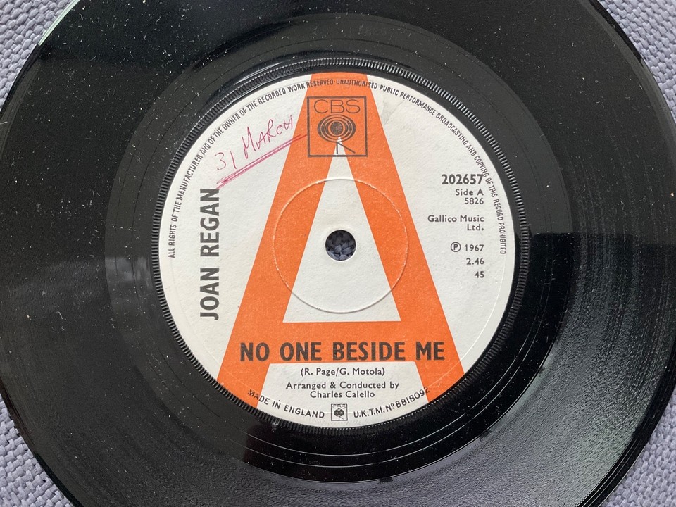 JOAN REGAN - A LOVE SO FINE rare UK 1967 DEMO PROMO / NORTHERN SOUL ...