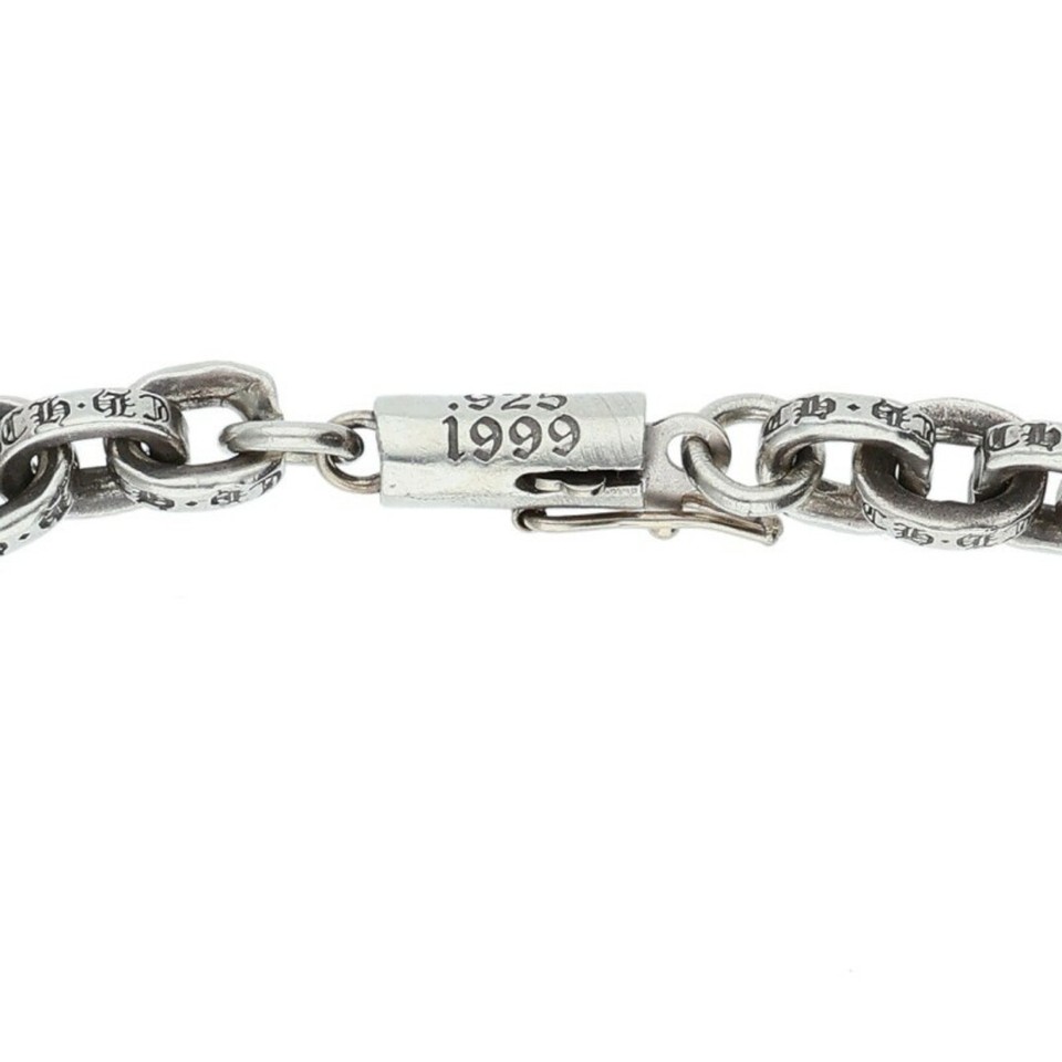 Chrome Hearts Paper Chain Silver Bracelet Men's 7inch Used ...