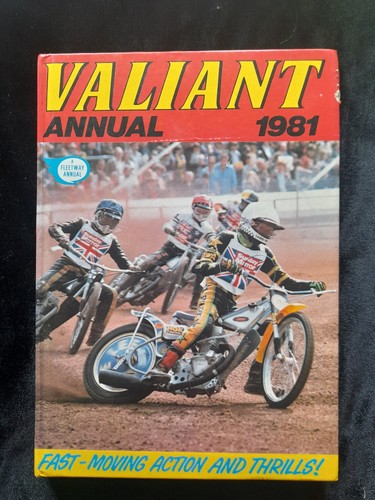 Original Vintage Valiant Annual 1981 Hardback IPC 125 Pages of Action ...