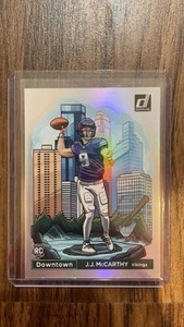 JJ McCarthy 2024 Donruss #11 Downtown /(SSP) Price Guide - Sports Card ...