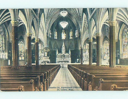 Divided-Back CHURCH SCENE St. Louis Missouri MO 6/28 A9837 | eBay