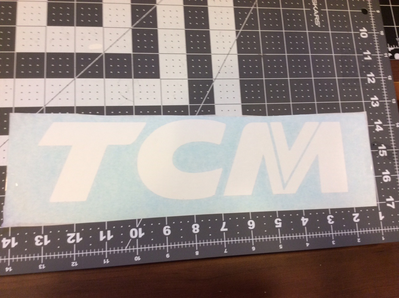TCM vinyl decal , TCM forklift decal White | eBay