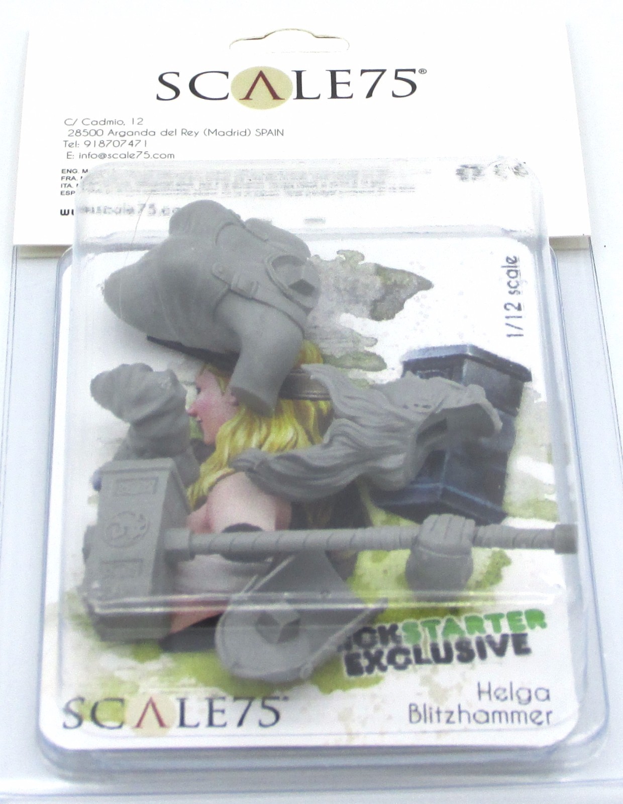 Scale75 Helga Blitzhammer Bust Kickstarter Exclusive Female Steampunk ...