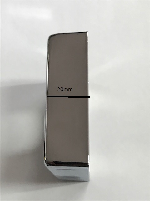 Square Shower Arm Cover Plate/Back Plate Chrome | eBay UK