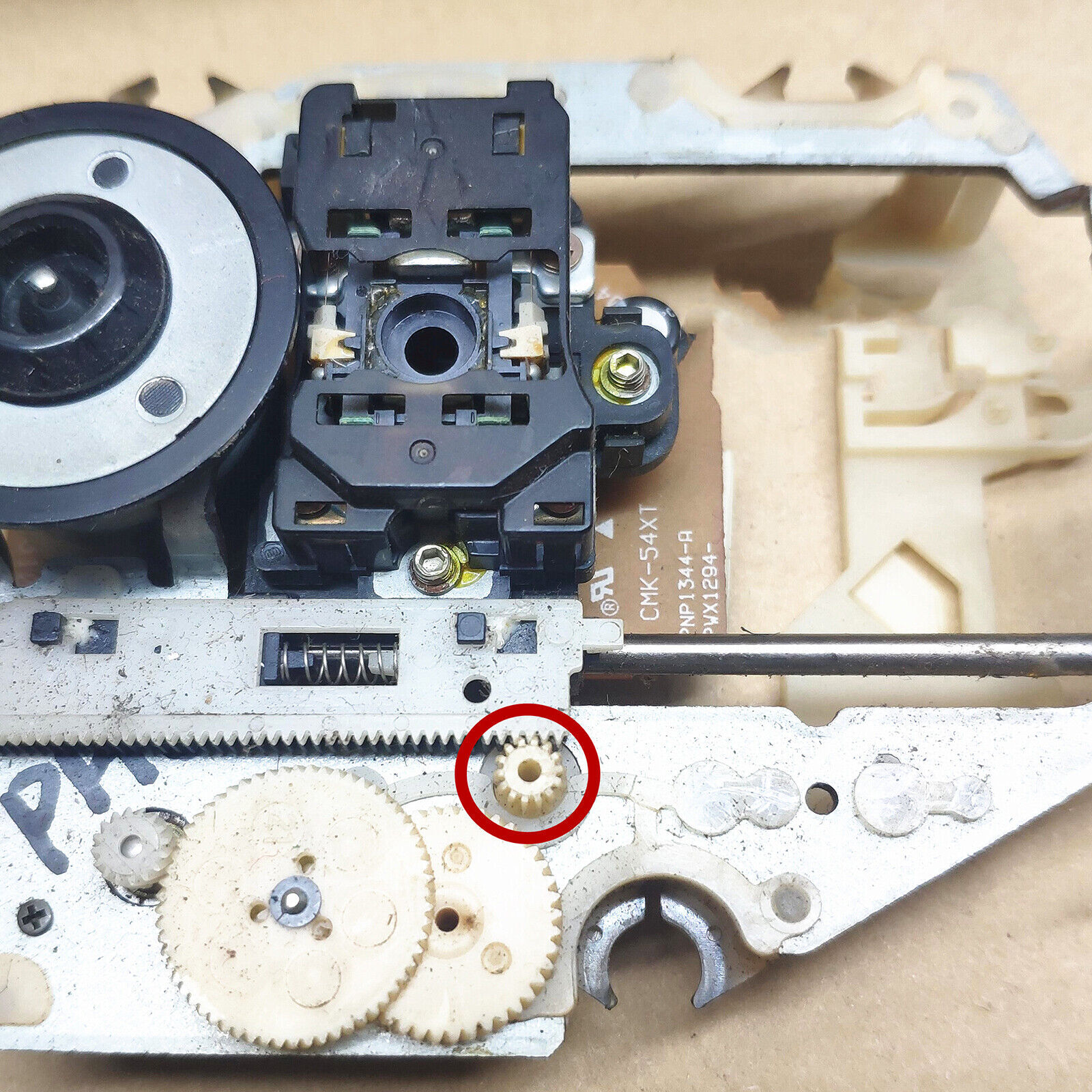 CD Player Inverted Gear for Pioneer CMK-54XT CMKS-81X PNP1245-F PNP1239 ...