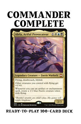 Alela, Artful Provocateur FLYING TOKENS SPELLS Magic MTG Custom ...