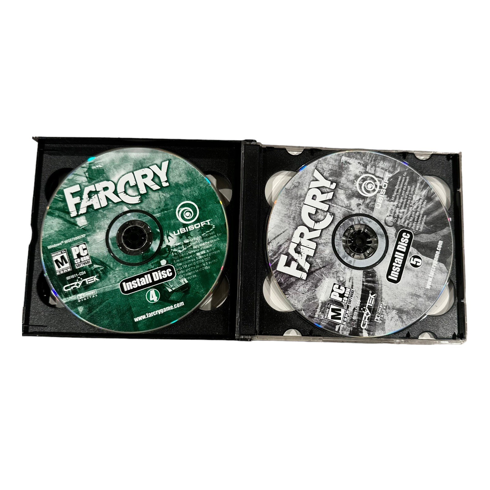 Far Cry 1 Ubisoft PC Game CD ROM Set (2004, 5 Disc) | eBay