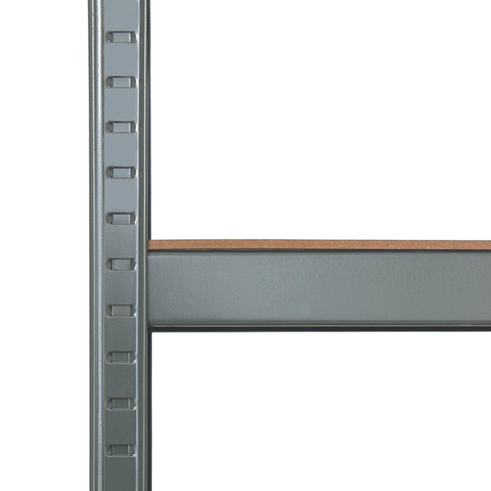 Heavy Duty 71"H Shelf Unit Garage Metal Storage 5 Level Shelves Rack ...