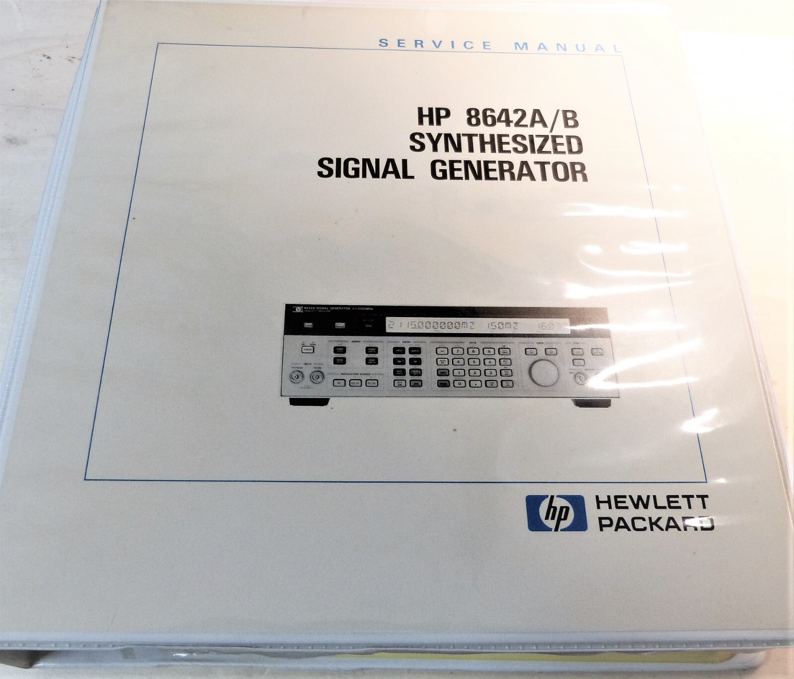 HP 8642A / B service manual volume 4 | eBay