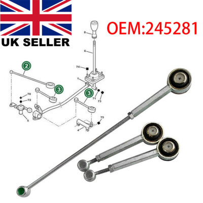 For Peugeot Partner Citroen Berlingo Gear Links Linkage Rod Kit 3PCS ...