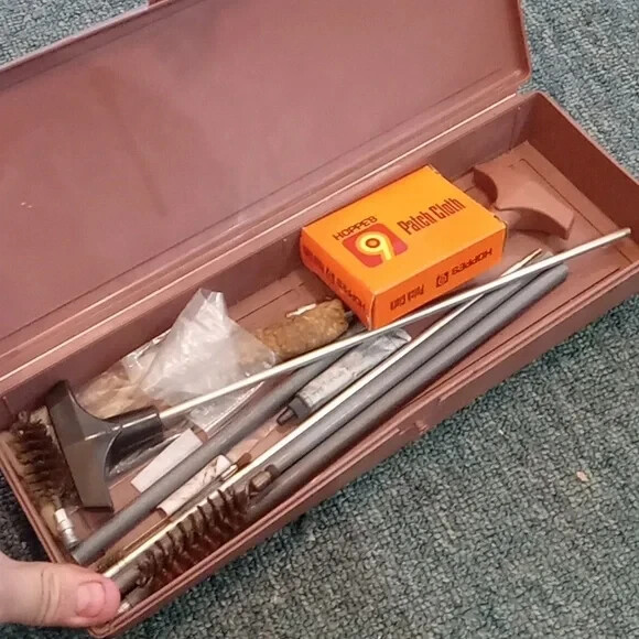 Hoppe's Rifle .22 -.225 Caliber Cleaning Kit with Aluminum Rod | eBay