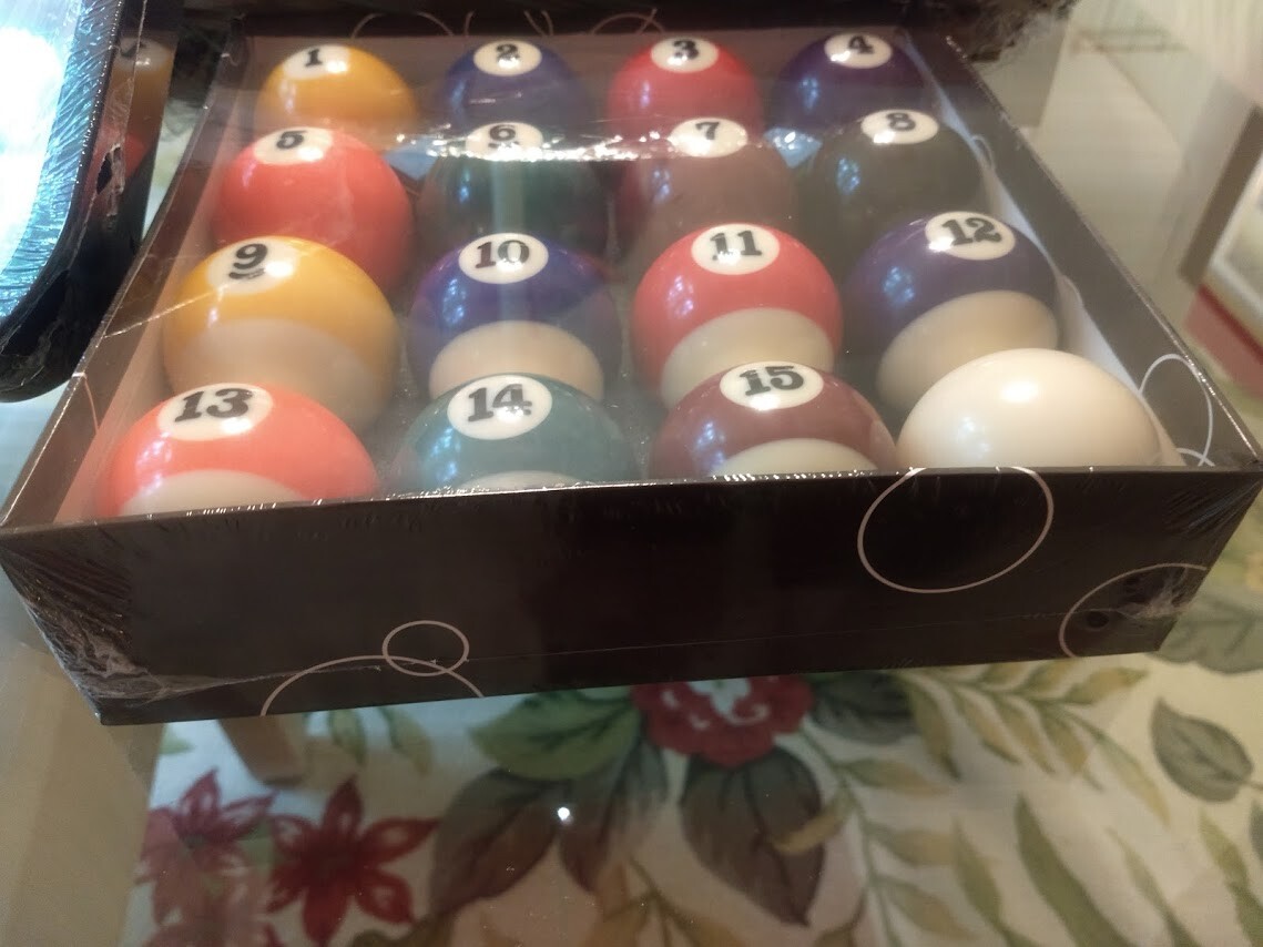 *NEW* LIGHTED FRONTGATE 7 FT Outdoor Pool Table w/ Mfg SEALED EXTRA ...