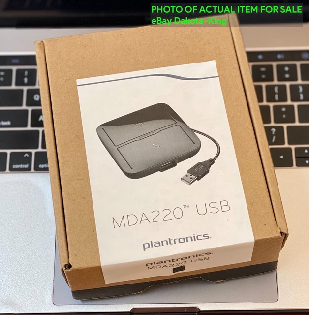 Plantronics MDA220 USB Headset Switch - Black for sale online | eBay