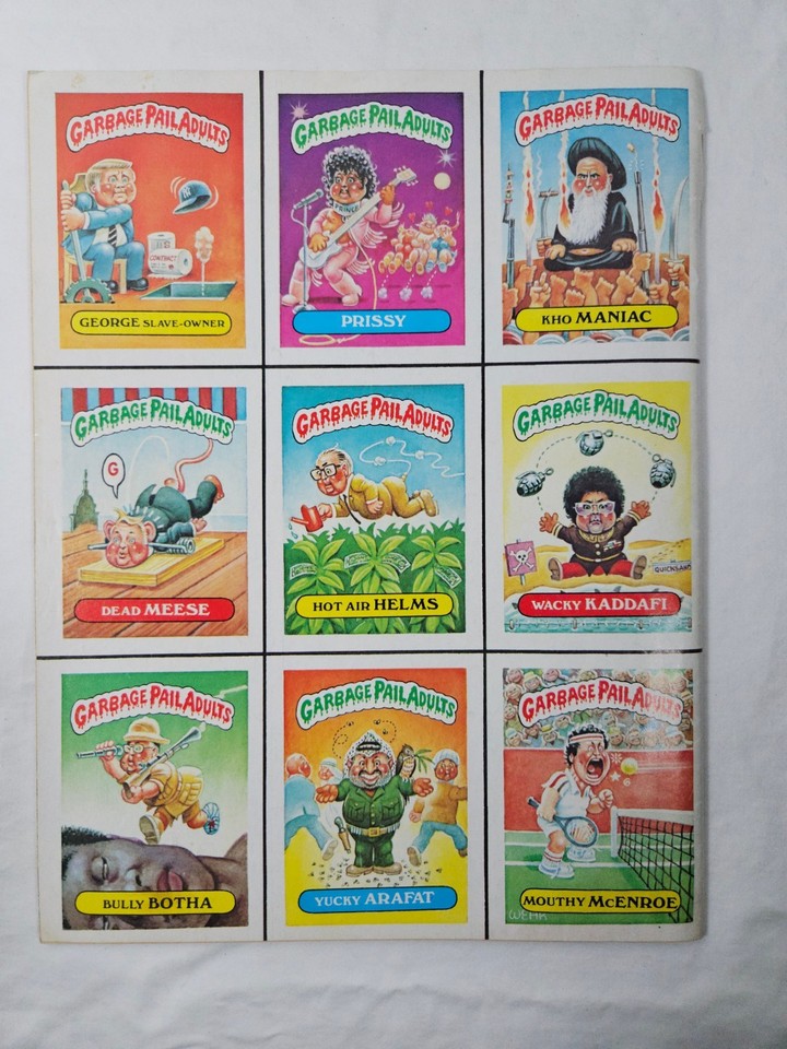 MAD Magazine September 1986 #265 GPK Garbage Pail Kids | eBay