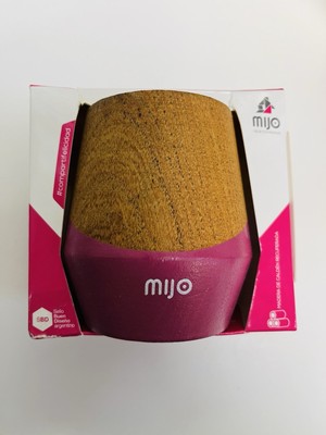 Mate Madera. MIJO - LILA - Con Bombilla. | eBay