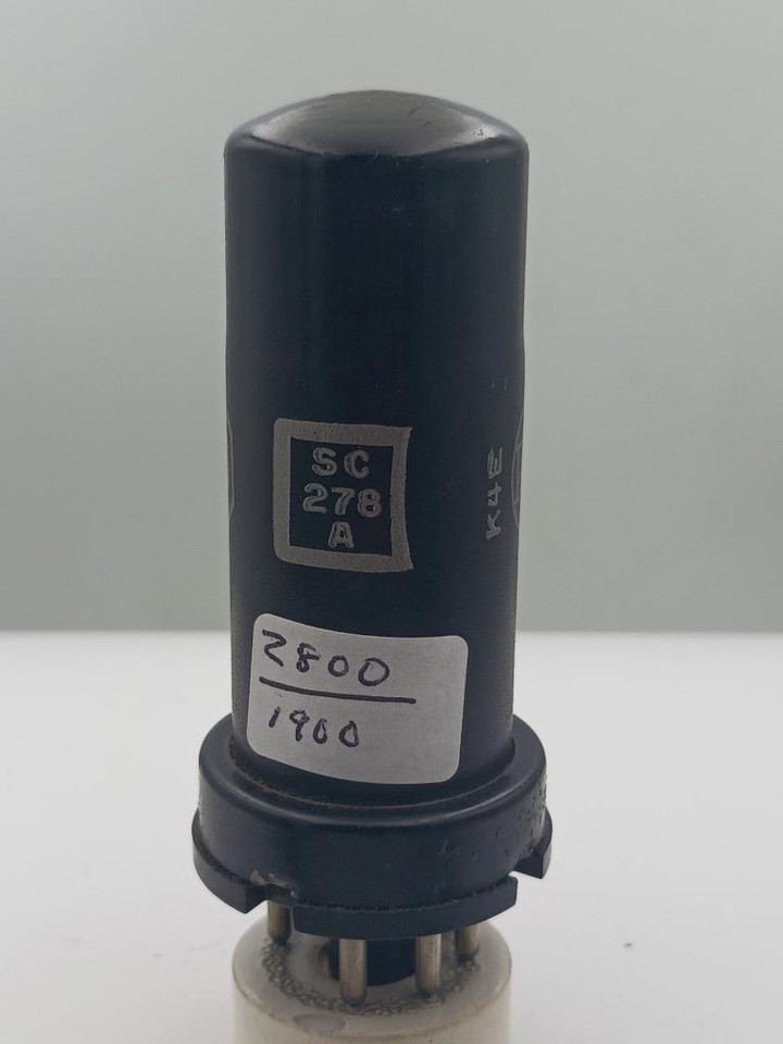 RCA JAN CRC 12A6 VT-134 NOS* NIB 2800gm SC278A Code Metal Serious Tubes ...