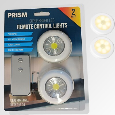 2Pack Remote Control Wireless Remote Battery Operated Super Bright ...