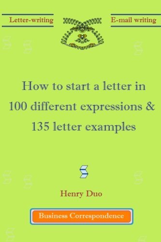 How to start a letter in 100 different expressions & 135 letter ...