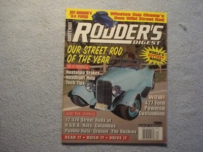 Rodder's Digest 1996 December #74 Classic Hot Rod Modified Custom Cars ...