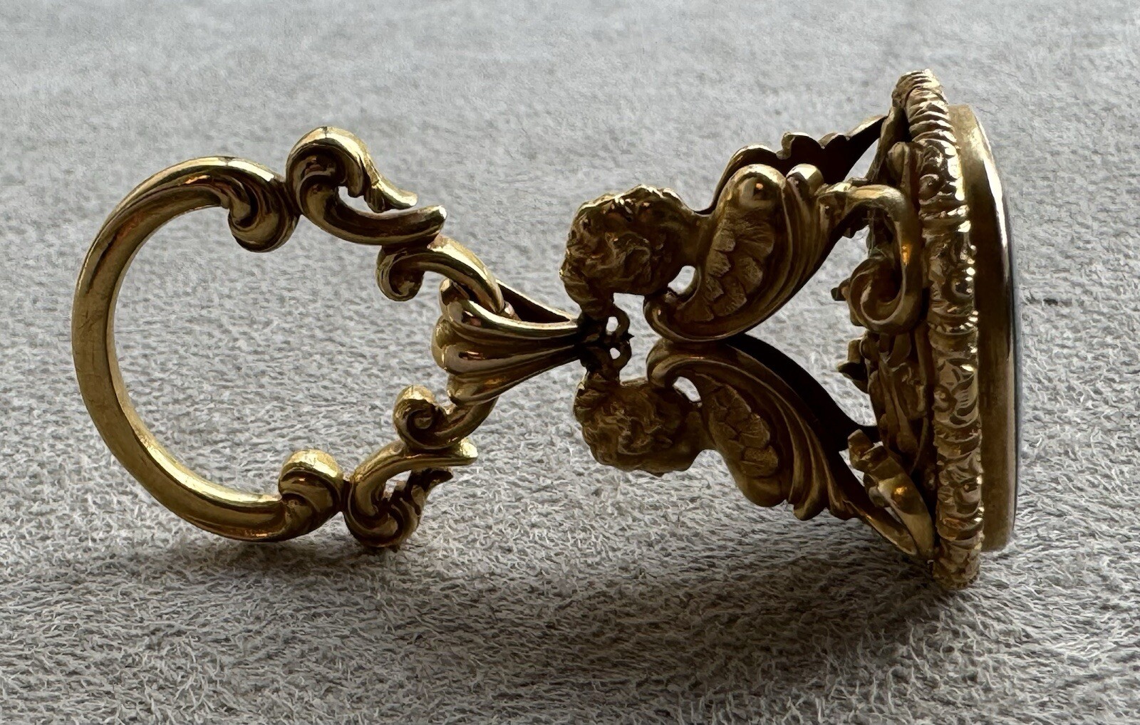 Carter Gough & Co Art Nouveau 14k Gold Nephrite Jade Fob | eBay