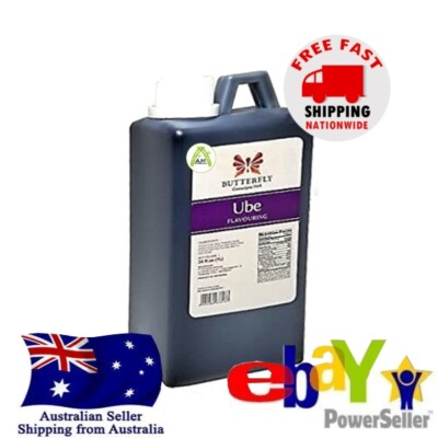 Butterfly Ube Essence 1 Litre Food Flavouring Coloring Baking Cake ...