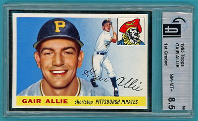 1955 Topps Gair Allie #59 – GAI 8.5! - NMMT+ Pirates! | eBay
