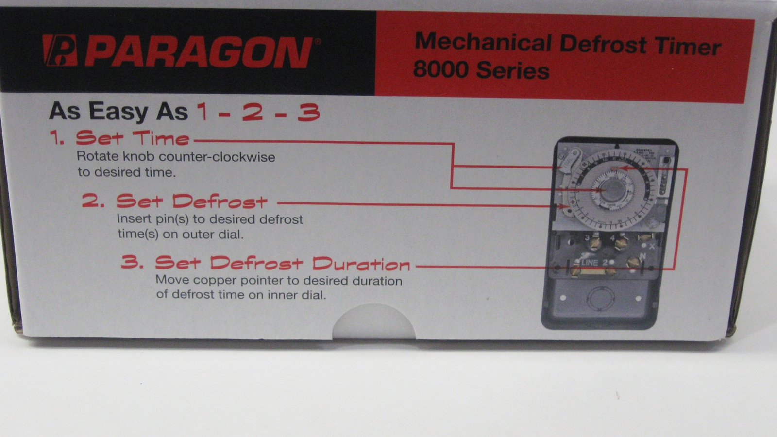 Paragon 8145-00 Defrost Control Commercial Refrigeration Timer ...