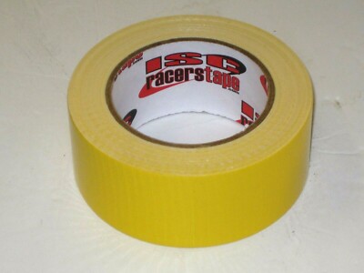 1 roll of yellow duct tape ISC Racers Quick motorcycle Repair 100 mph ...