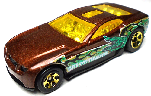 2004 HOT WHEELS TORQUE SCREW GATOR RAIDER METALLIC BROWN 1:64 DIECAST 2 ...