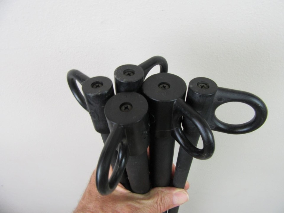 GENUINE 210LB BOWFLEX POWER ROD SET~ 10 RODS ~ 2x50 2x30 4x10 2x5 ...