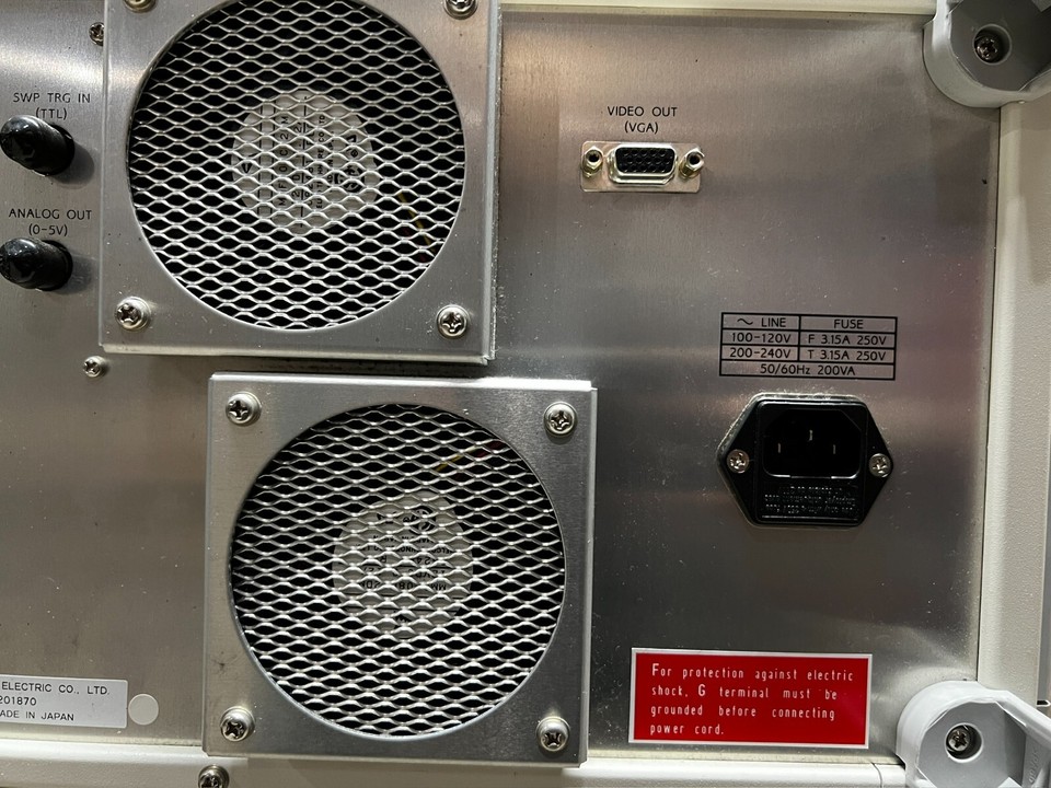 Tested and Calibrated Ando AQ6317B Optical Spectrum Analyzer ~ 86142A ...