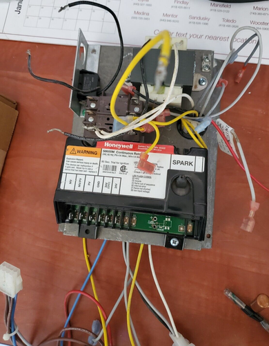 Honeywell S8600M Continuous Retry Furnace Control Module Remote Bulb ...