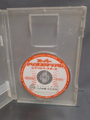 GAMECUBE Super Mario Stadium: Miracle Baseball NTSC-J DL-DOL-GYQJ-JPN ...