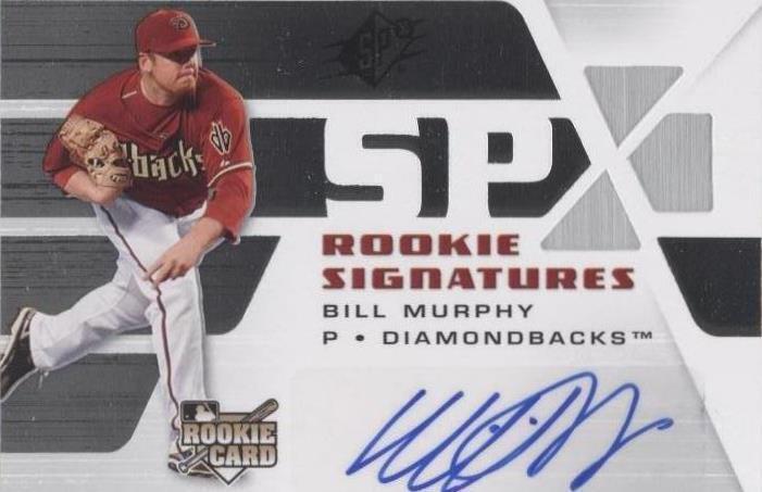 2008 SPx - Rookie Signatures Bill Murphy #101 Silver (AU) for sale ...