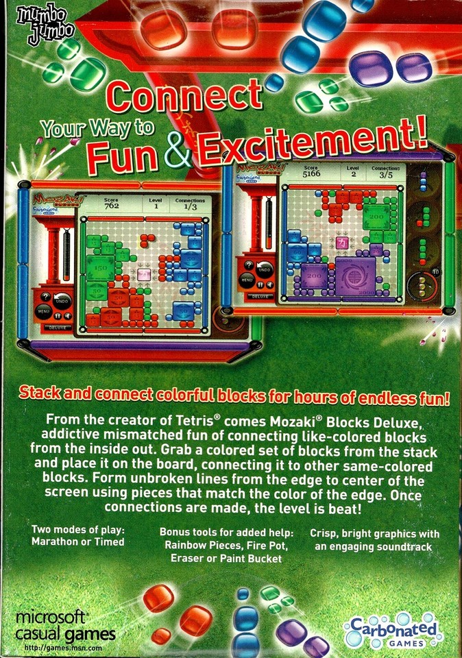 Mozaki Blocks Deluxe Pc New Boxed Win10 8 7 XP From The Creators of ...