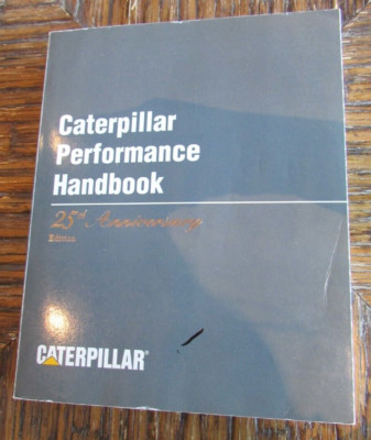 Manuals & Books - Caterpillar Performance Handbook Edition