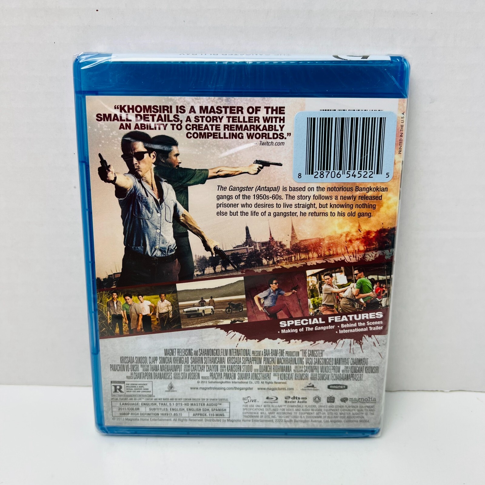 The Gangster Blu-ray Krissada Sukosol Clapp Krissada Sukosol Clapp New ...