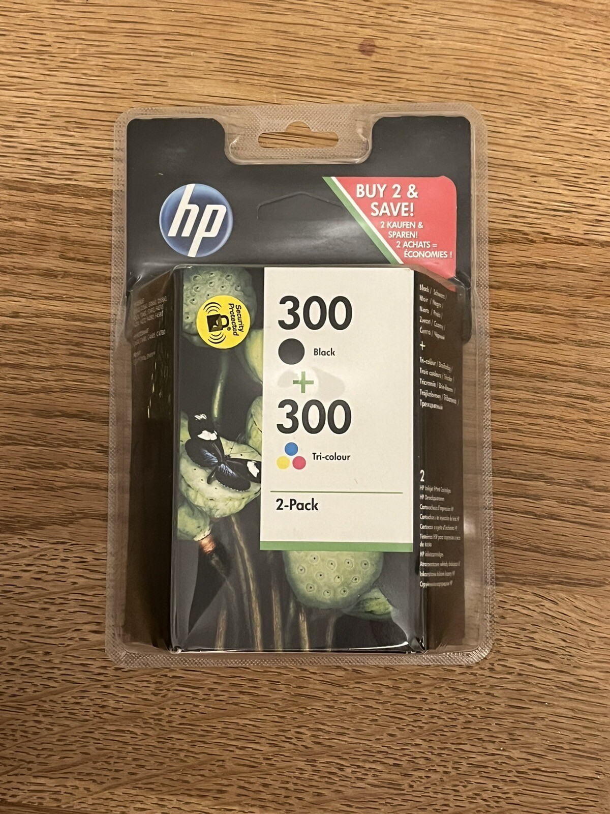 HP 300 Black and Tri-color Ink Cartridge Combo Pack (CN637EE) for sale ...