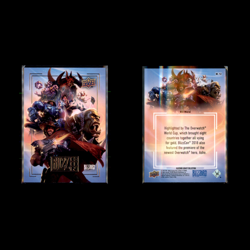 2023 Blizzard Legacy Collection BlizzCon Complete Set 15 Cards BC1-BC ...