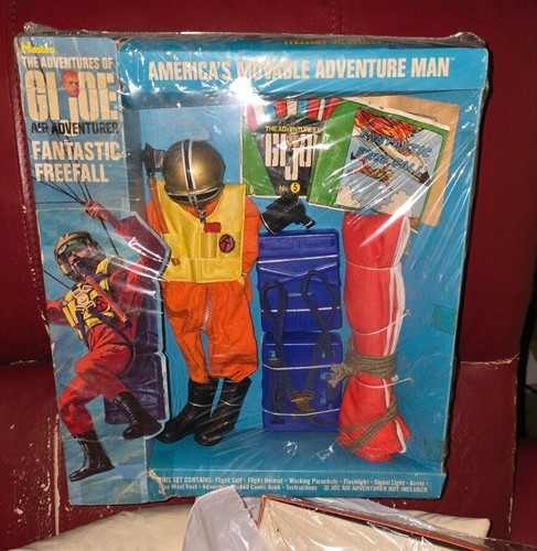 Vintage GI Joe Fantastic Freefall Complete set Sealed In Original Box ...