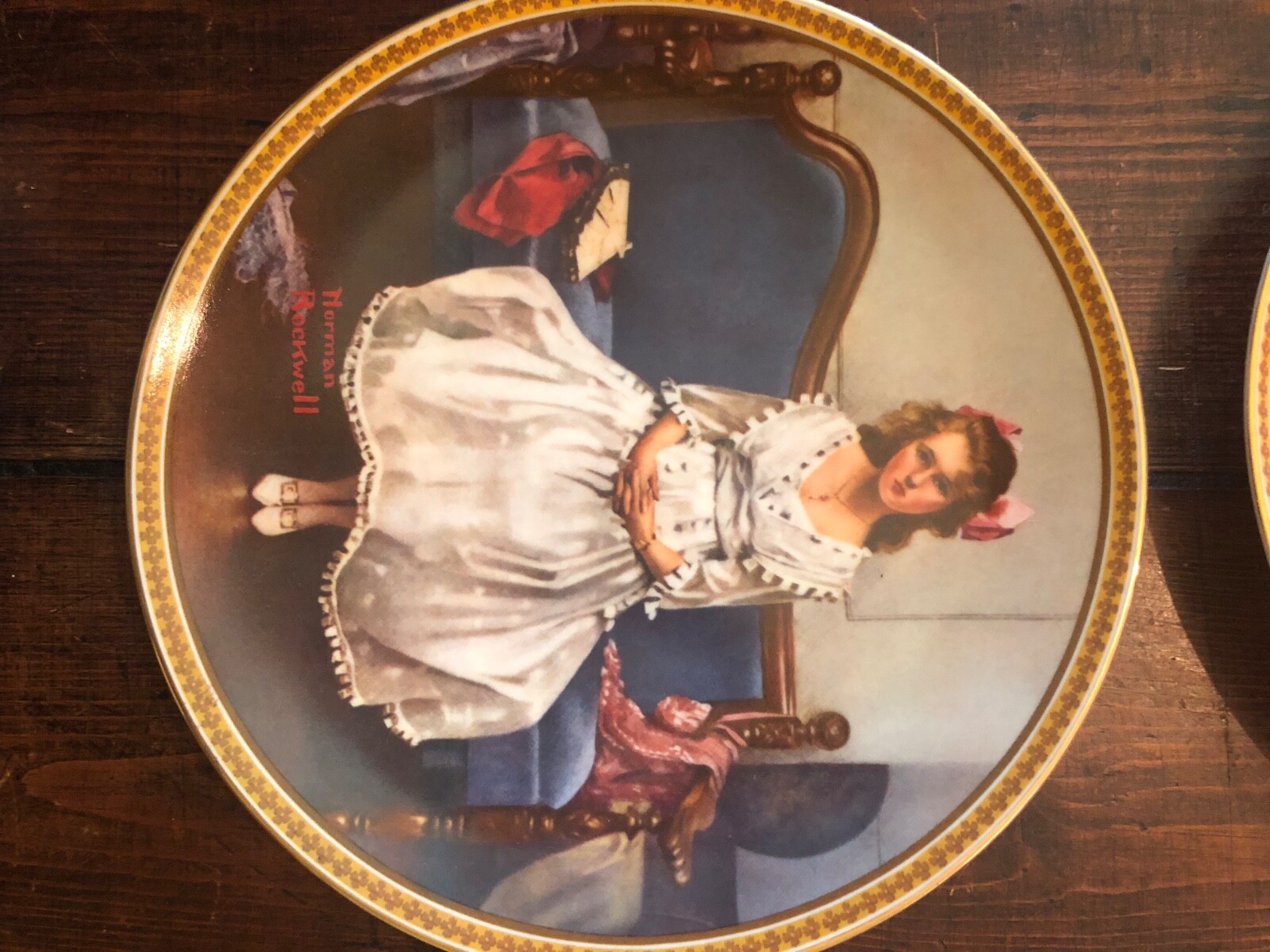 Norman Rockwell Rediscovered Women Collection Plates Set of 12 | eBay