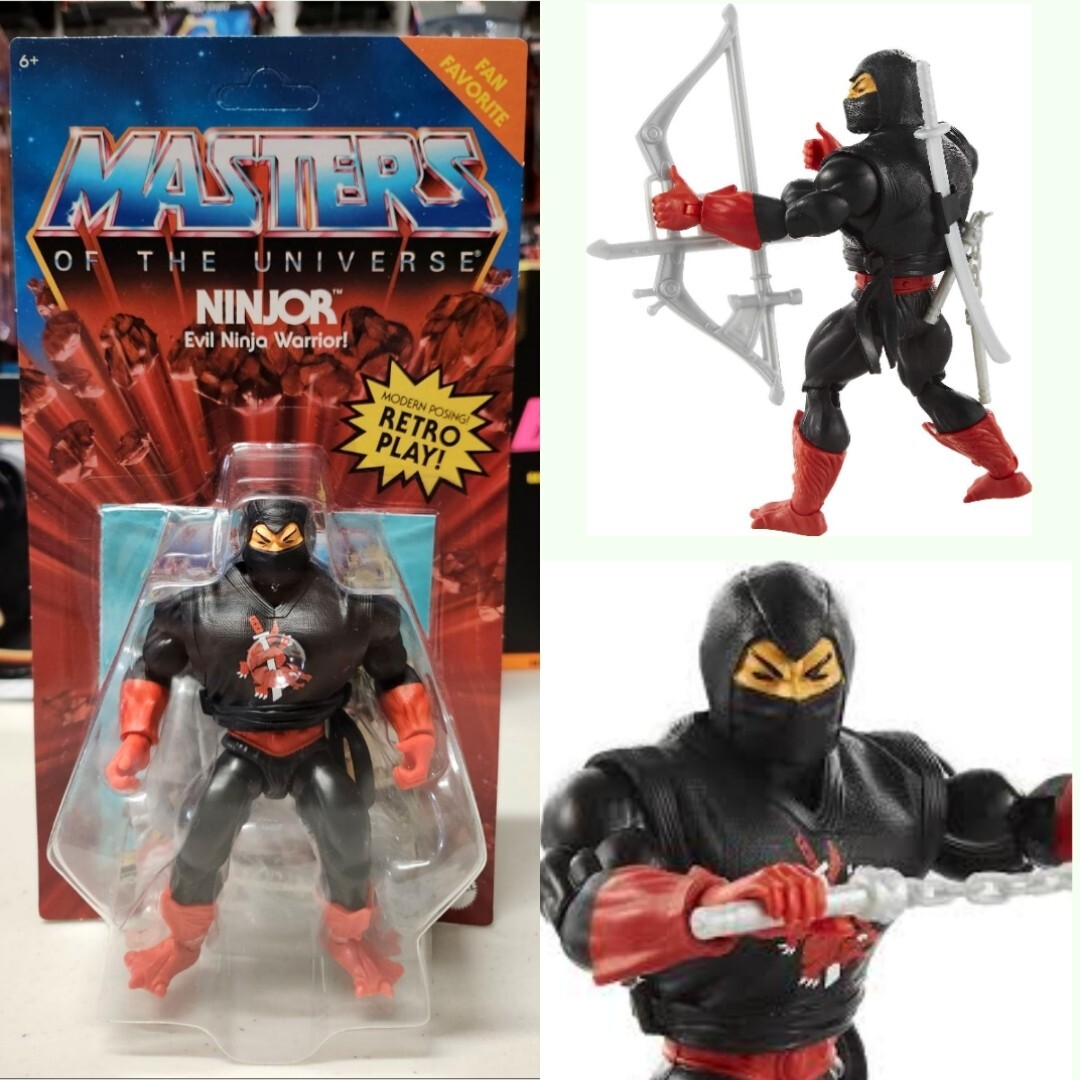 MOTU Origins Ninjor Action Figure Sealed Masters of the Universe New | eBay