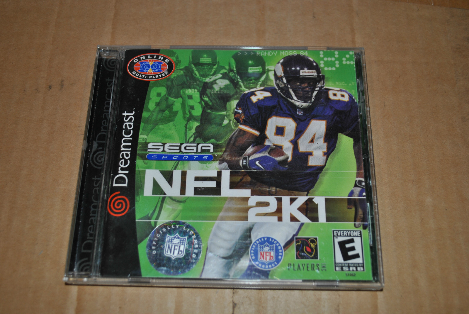 FOOTBALL NFL 2K1 SEGA DREAMCAST VIDEO GAME / MINT /GAME CASE BOOKLET | eBay