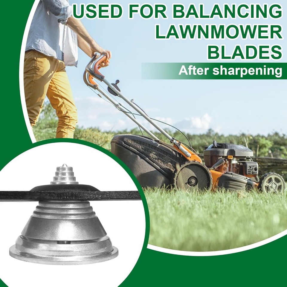 Lawn Mower Blade Balancer for Balances Blades After Sharpening, Metal ...