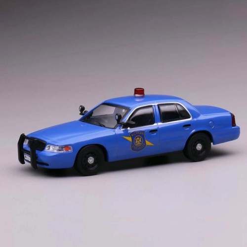 596 1:64 Michigan State Police Crown Victoria CV Model Diecast Metal ...