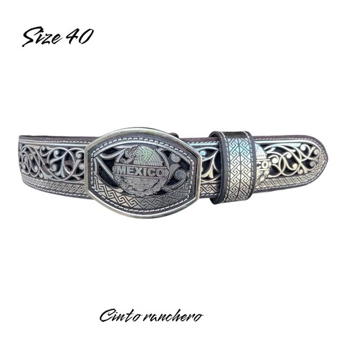 Belt Leather Cincelado Corte Laser Cowboy Cinturón Vaquero Cinto ...