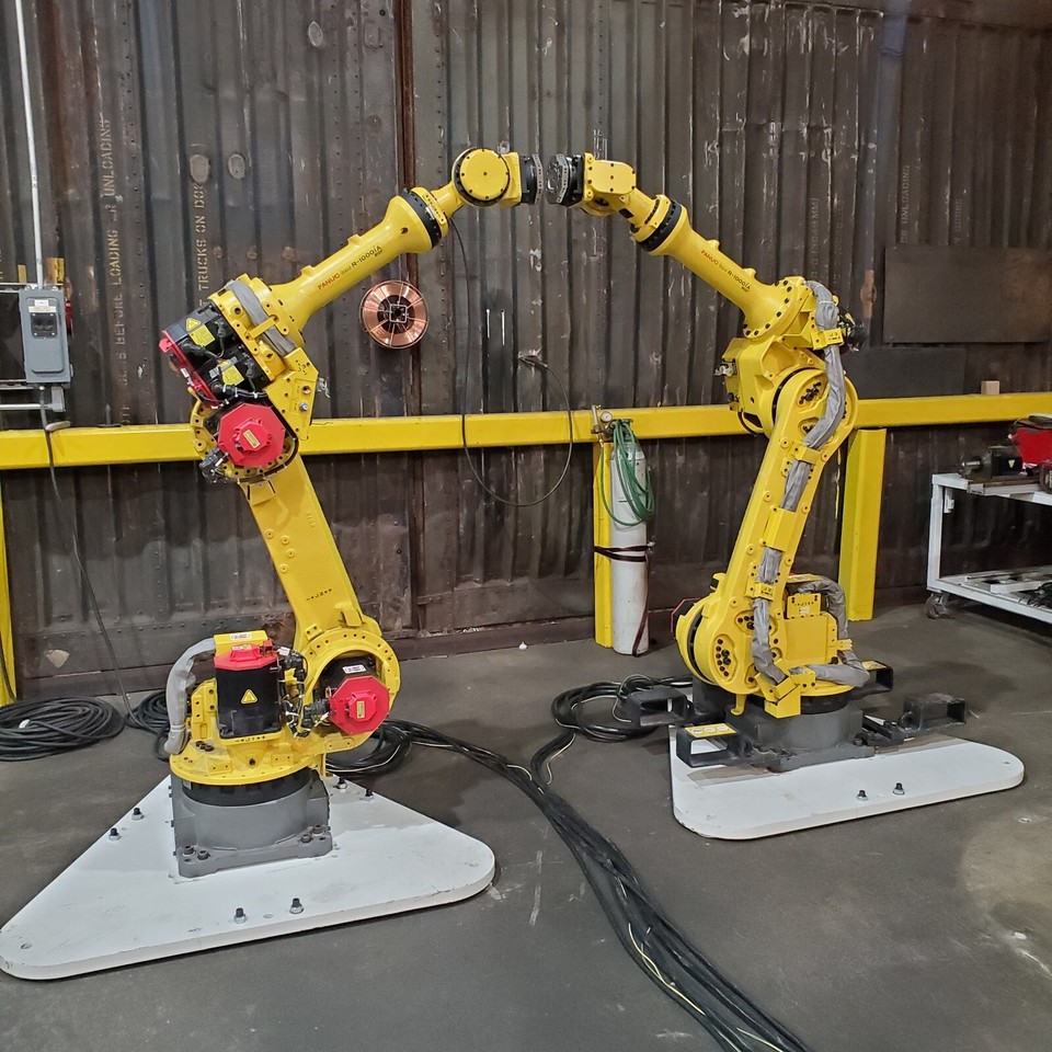 FANUC R-1000iA 80F Dual-Arm Robot System w/ R30iB Controller - Only 145 ...