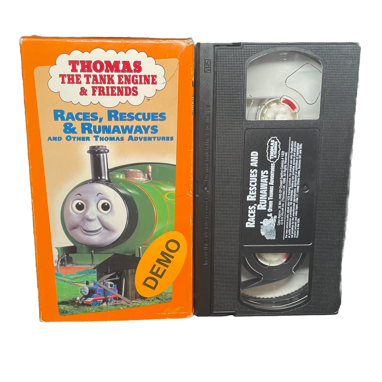 Thomas and Friends Races, Rescues, and Runaways and Other Thomas VHS ...